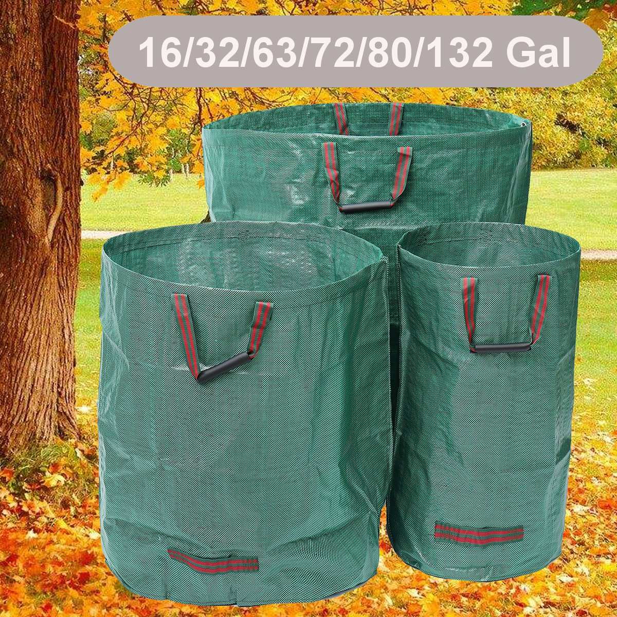 Large Capacity Heavy Duty Garden Waste Bag Bins Du... – Vicedeal