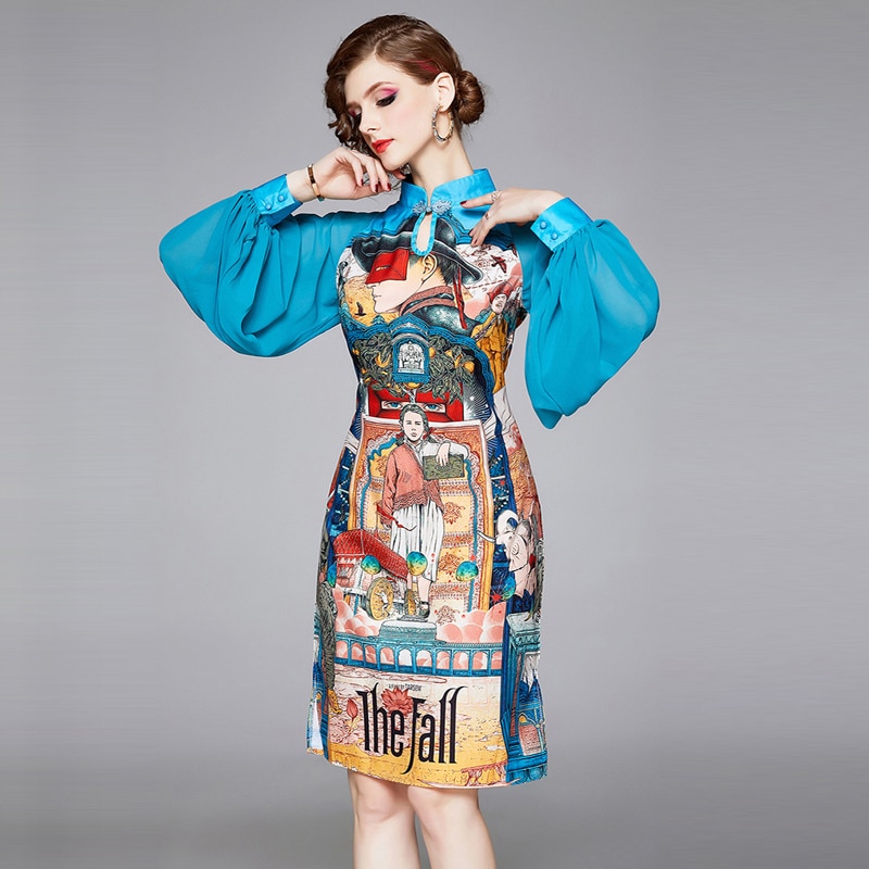 Modern Cheongsam Women Chinese Traditional Dress f... – Vicedeal