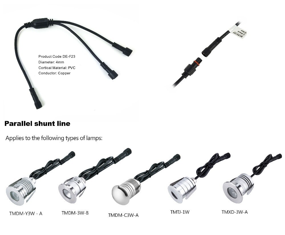 Waterproof Cables Led Shunt Cord Led Diversion Cab... – Grandado