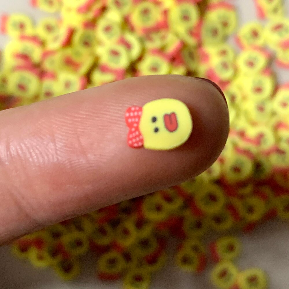 100g Cute Duck Polymer Clay Sprinkles for DIY Craf... – Grandado