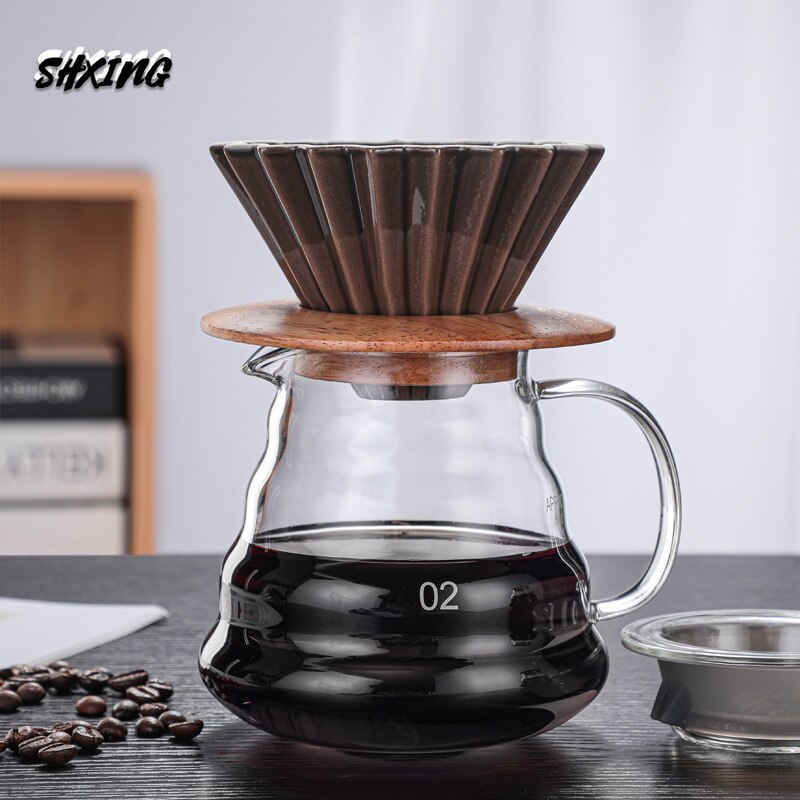 Ceramic Coffee Maker Espresso V60 Coffee Filter Cu... – Grandado