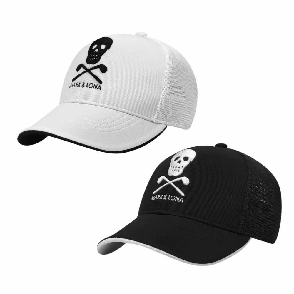 Golf Hat Sports Sun Caps Mesh Breathable Black And... – Vicedeal