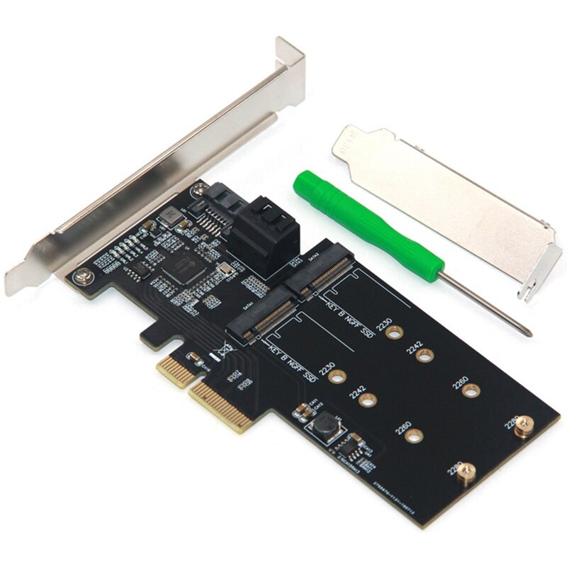 JMB585 Chipset Pcie Naar 3 Poorten Sata 6Gb 2 Poor... – Vicedeal
