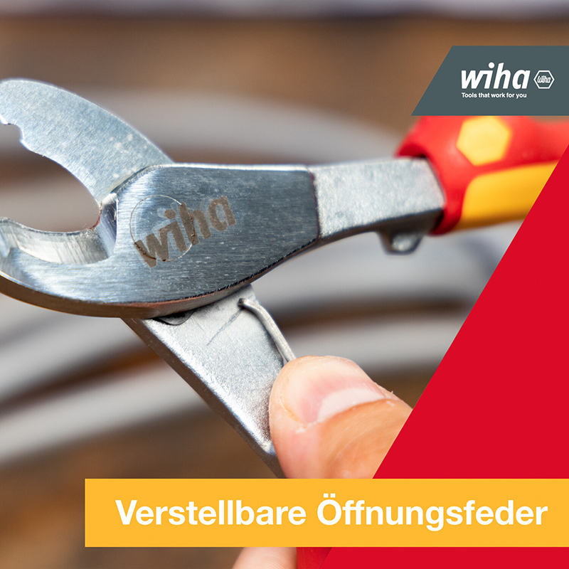 Wiha 43662 coupe-câble 1000V outil de coupe de fil... – Grandado