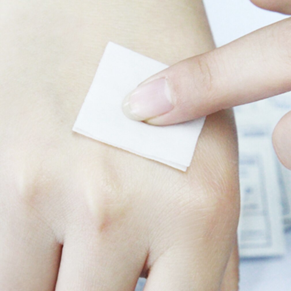 100Pcs/Box Alcohol Wipe Pad Swab Sachet Tool Clean... – Grandado