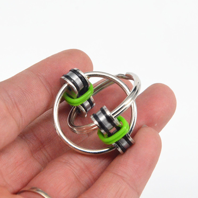 1 Piece Available Key Ring Hand Spinner Fidget Ven... – Vicedeal