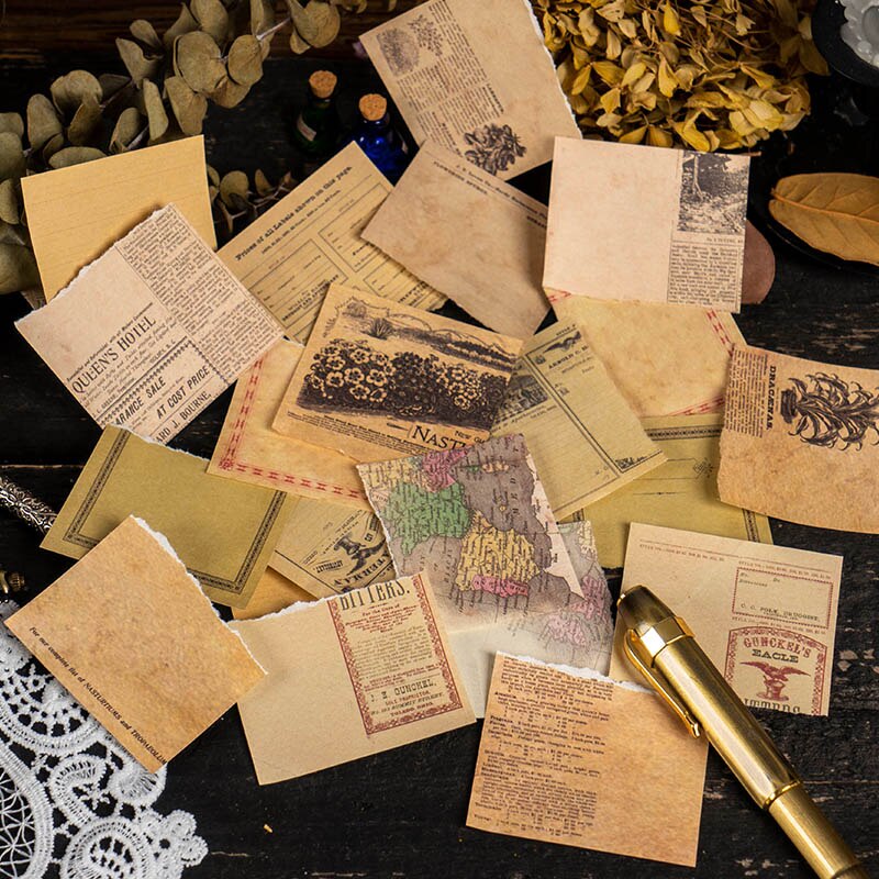 50 pcs Memo Pad Diary Stationery Lightweight paper... – Grandado