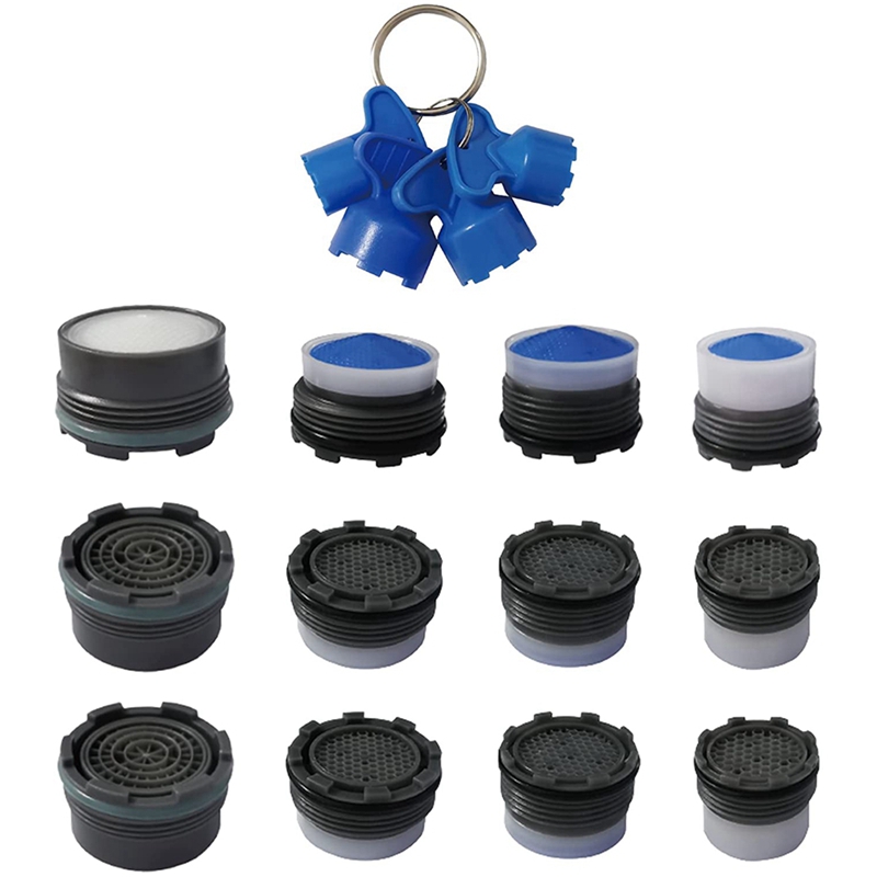 12 Pieces Faucet Cache Aerators with 4 Pieces Remo... – Grandado