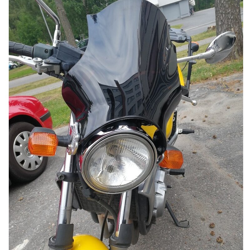 Street Bike Motorcycle Windshield WindScreen For K... – Grandado