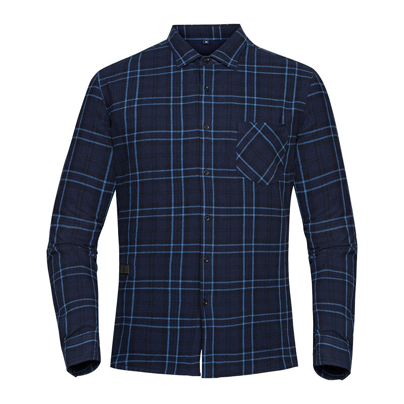 USB Electric Charging Heating Plaid Shirt Plus Vel... – Vicedeal