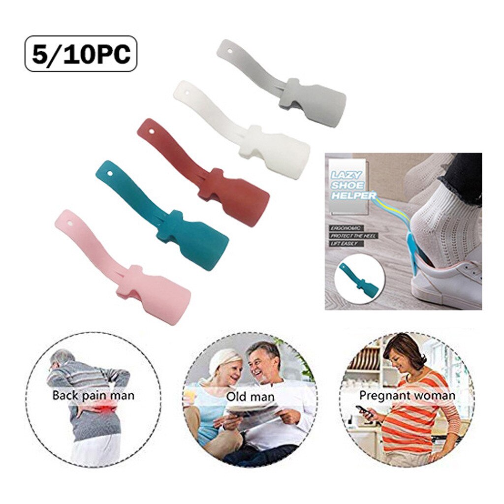 Lazy Shoe Helper Portable Slider Handled Shoe Horn... – Vicedeal