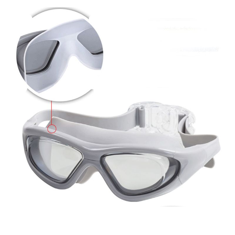 Flat Light Wide-angle Mirrored Swimming Goggles No... – Vicedeal