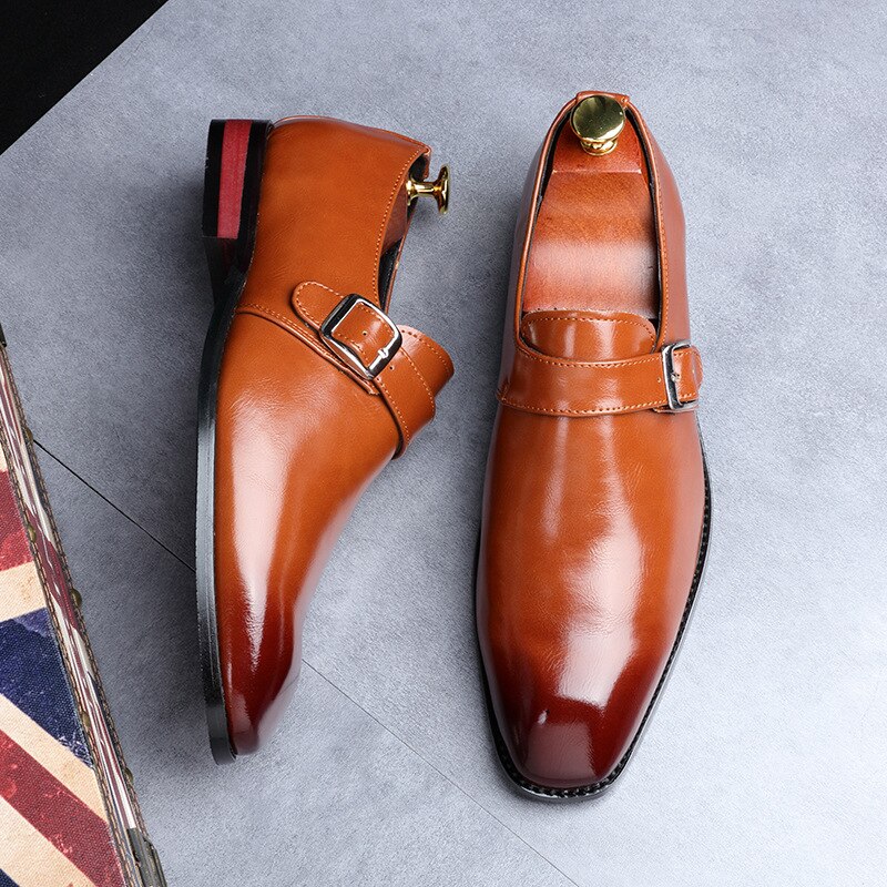 Foreign trade supply men's leather shoes large sho... – Vicedeal