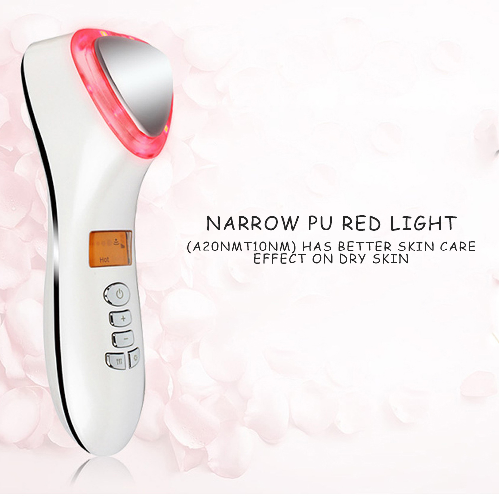 Ultrasonic Cryotherapy LED Cold Hammer Facial Lift... – Grandado