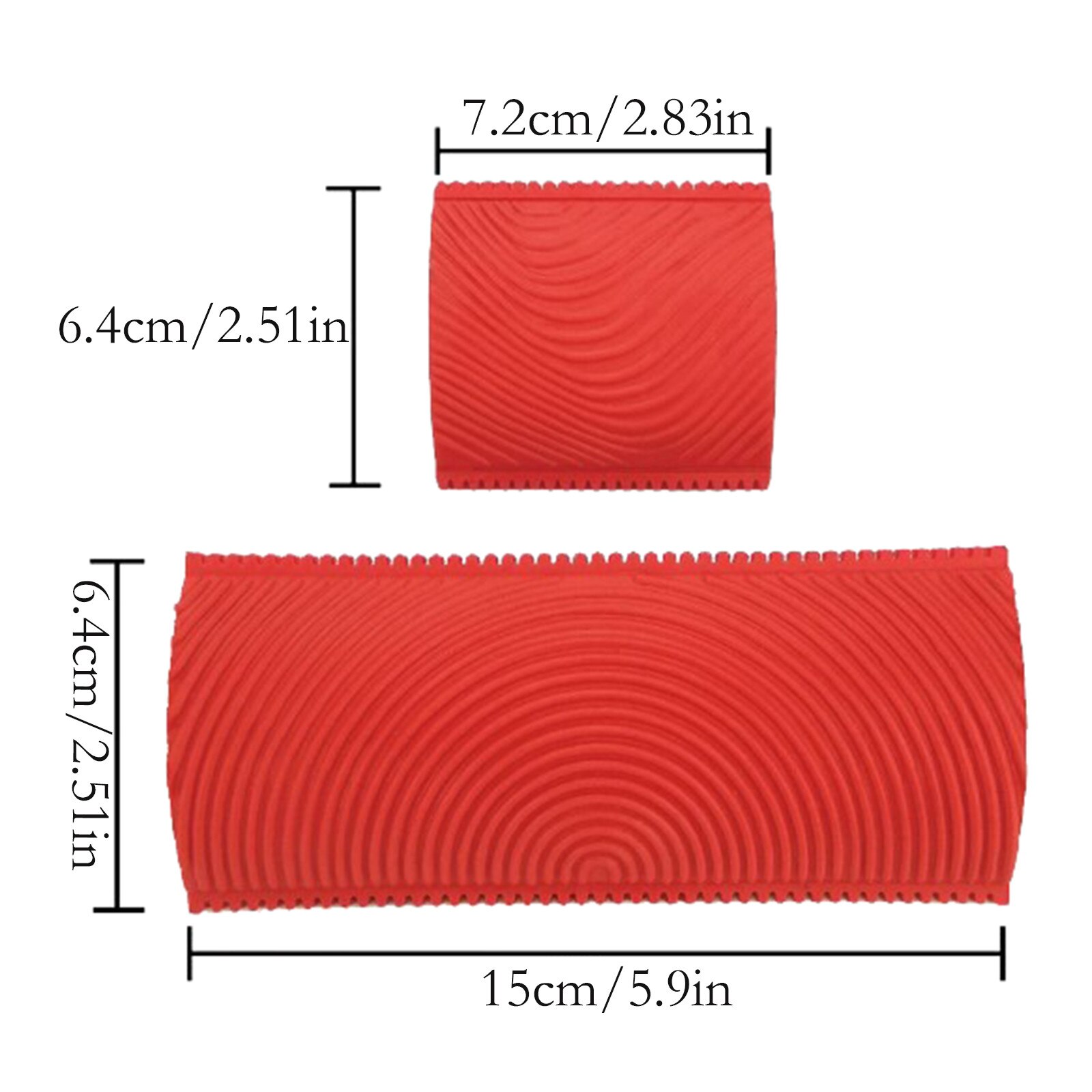 Verf Rollers Hout Patroon Borstelen Roller Reliëf ... – Vicedeal