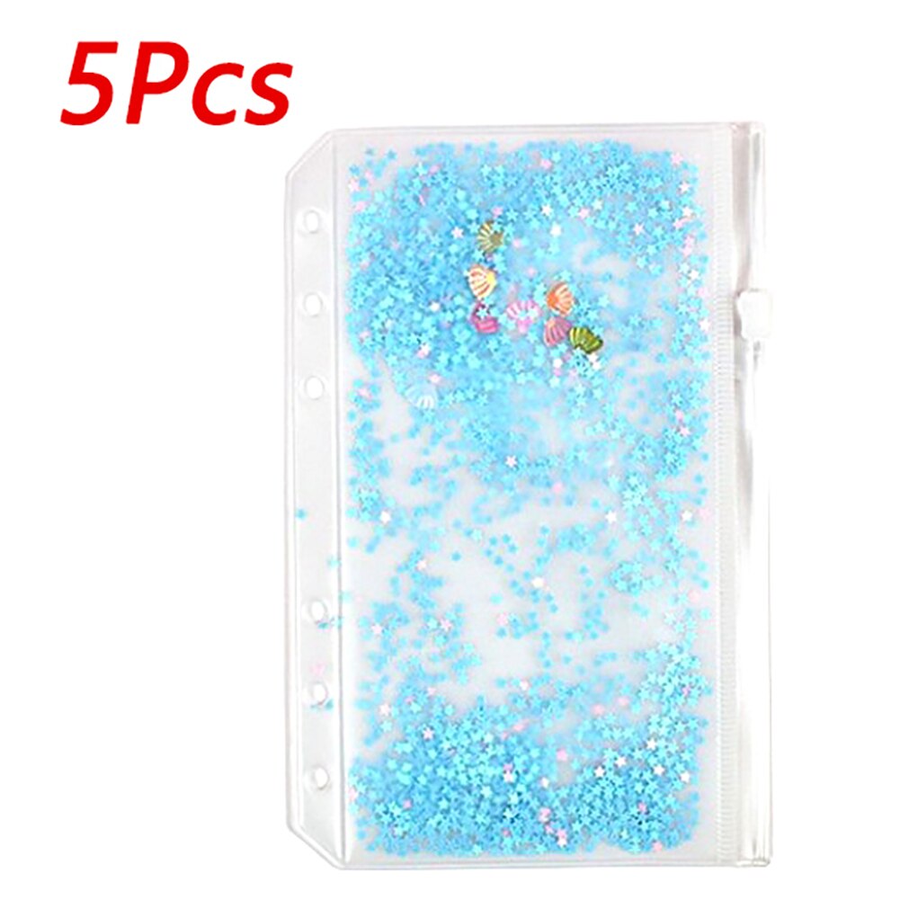 5Pcs Cute Folder Binder Pouch School Student Girls... – Grandado