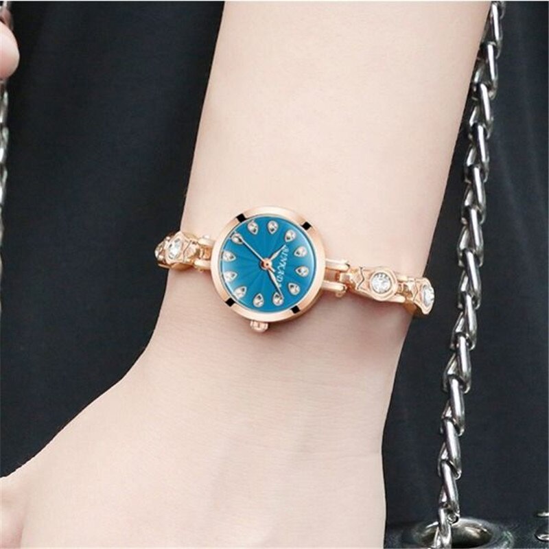 Women Watches Gold Vintage Luxury Clock Women Brac... – Grandado
