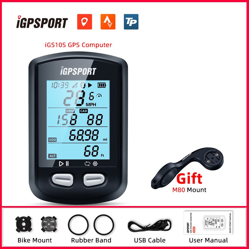 iGPSPORT iGS10 S GPS Enabled Bike Bicycle Computer... – Grandado