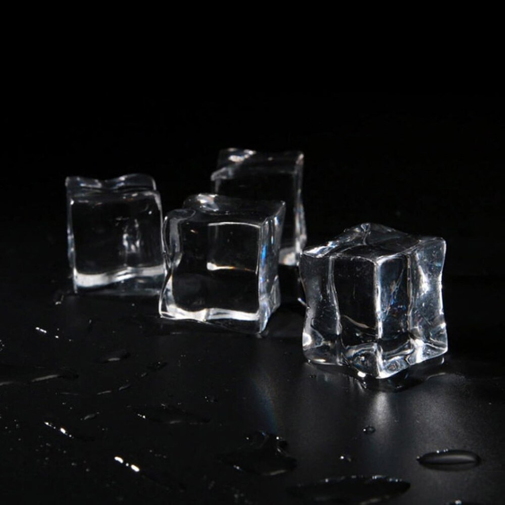 36Pcs Simulation Ice Cubes Acrylic Ice Block Trans... – Grandado
