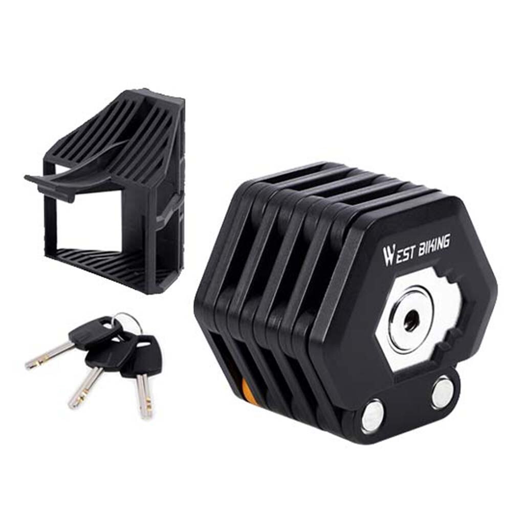 Bike Foldable Anti-Theft Lock Hardened Steel Safet... – Grandado