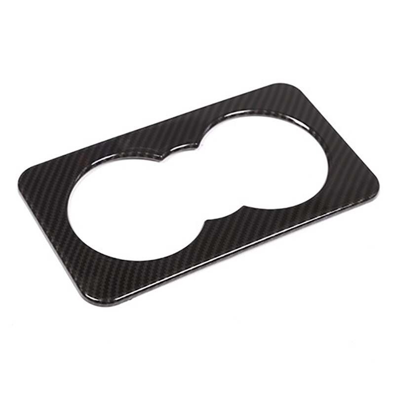 Carbon Fibre Rear Seat Water Cup Holder Panel Cove... – Grandado