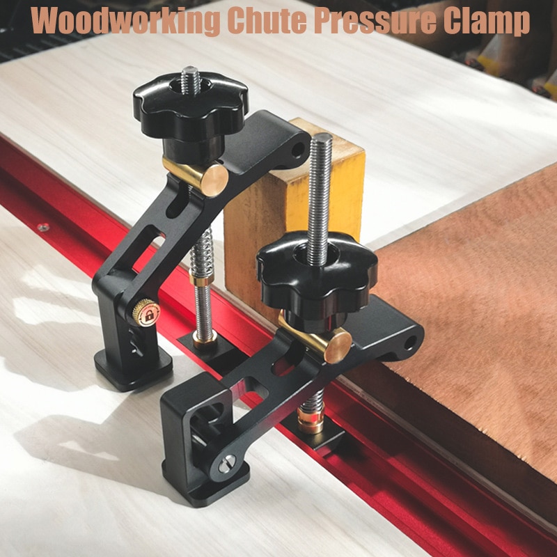 Woodworking Chute Pressure Plate Clamp Quick Posit... – Vicedeal