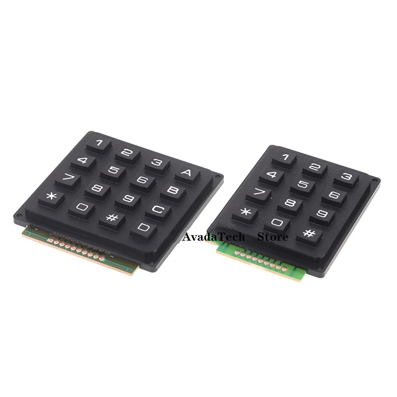 Single Chip Microcomputer Keyboard Key Matrix 4x3 Vicedeal