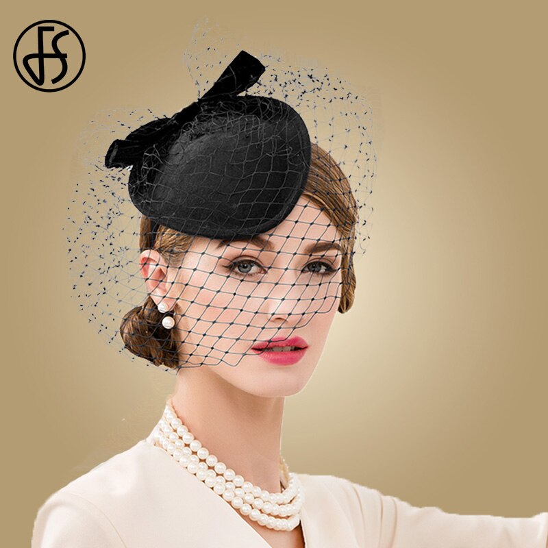 FS Wine Red Wedding Fascinators Hats For Women For... – Grandado