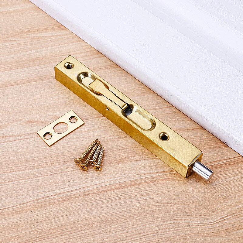 6 inch Stainless Steel Hidden Door Bolt Security G... – Vicedeal