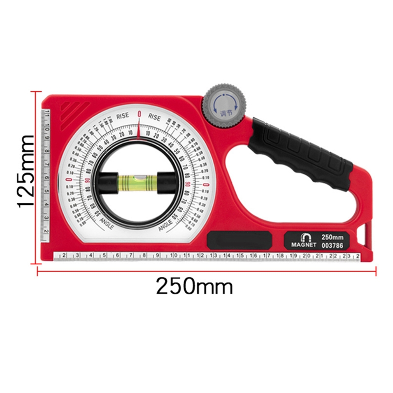 Multi-functional 0-130 Degree Slope Measure Protra... – Grandado