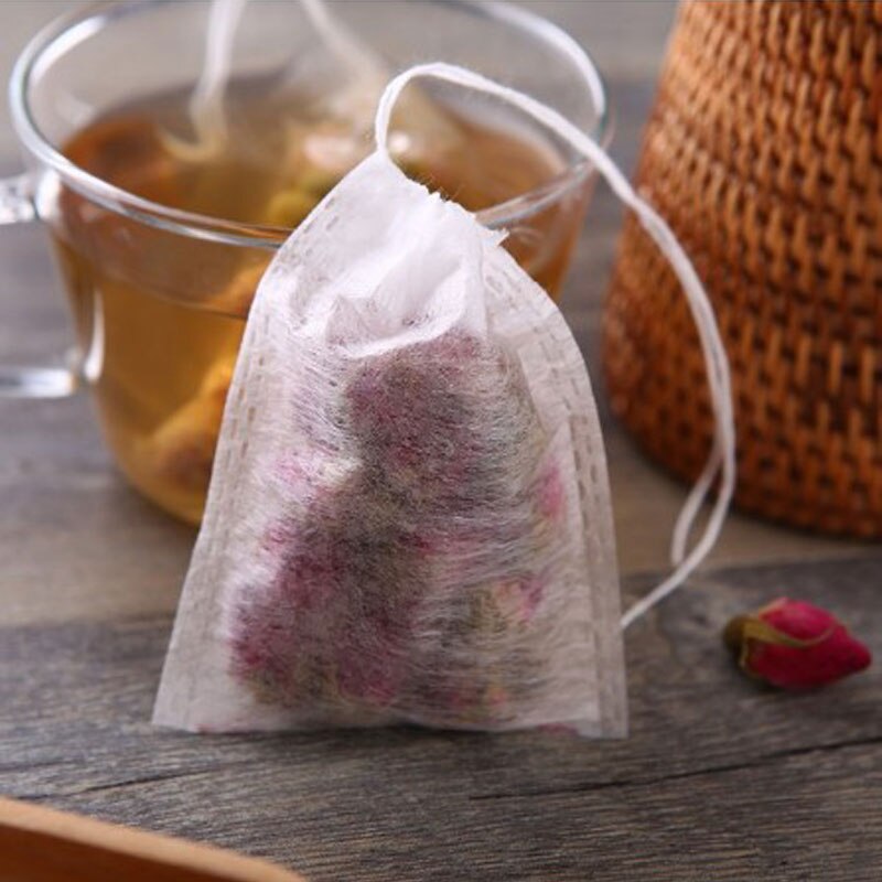 100pcs/lot Corn Fiber Empty Tea bags Teabags food ... – Vicedeal