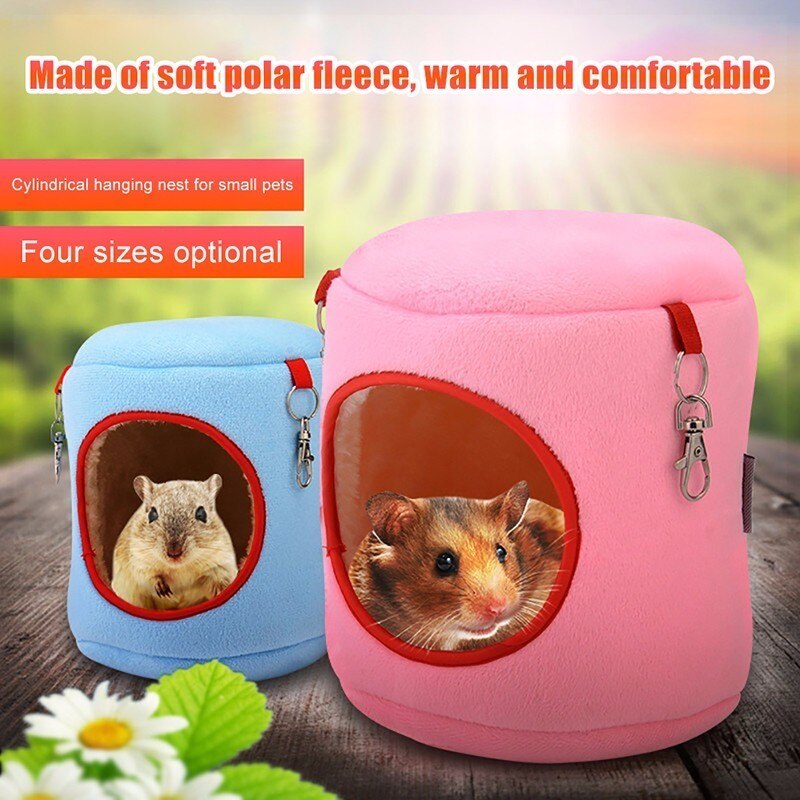 Hamster Cage House Cylindrical Hanging Nest Cute H... – Vicedeal