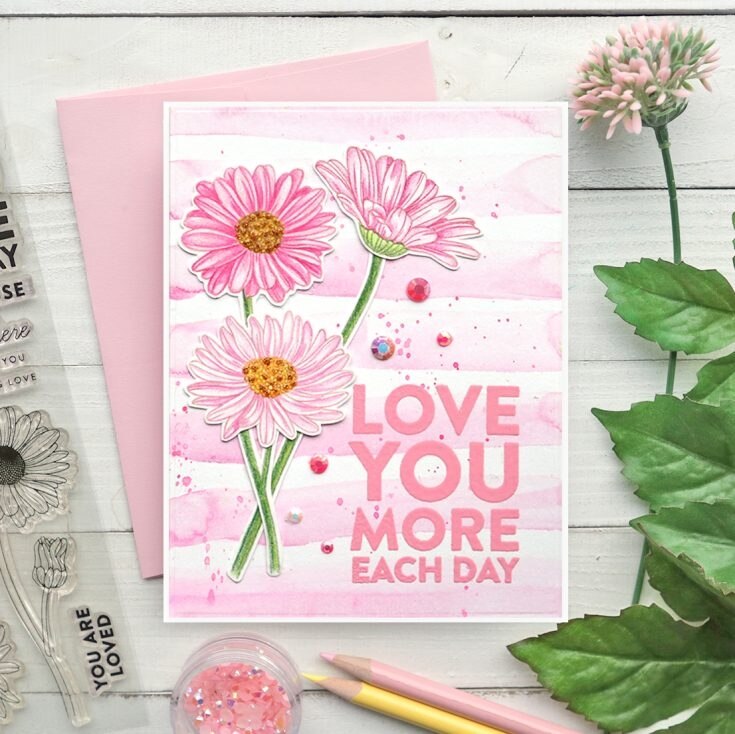flowers stamps DIY Scrapbooking Card Stencil Paper Cards Handmade Album ...