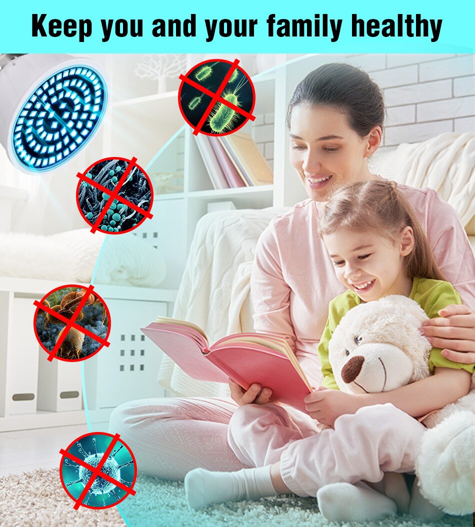 4W 6W 8W UV Germicidal Lamp GU10 Ultraviolet LED S... – Grandado