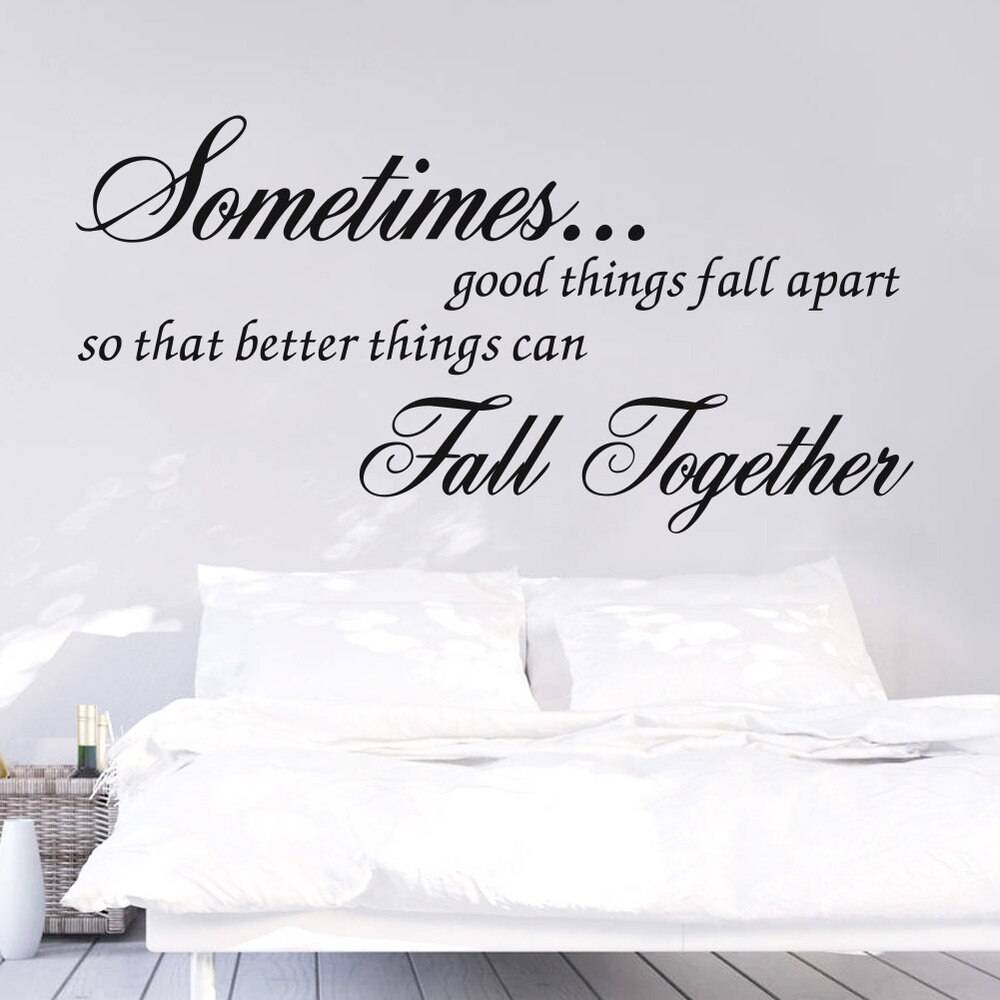 8428* sometimes good things fall apart Inspiration... – Grandado