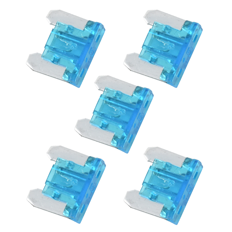 5Pcs 15A 15Amp Blauw Micro Mini Blade Zekeringen V... – Grandado