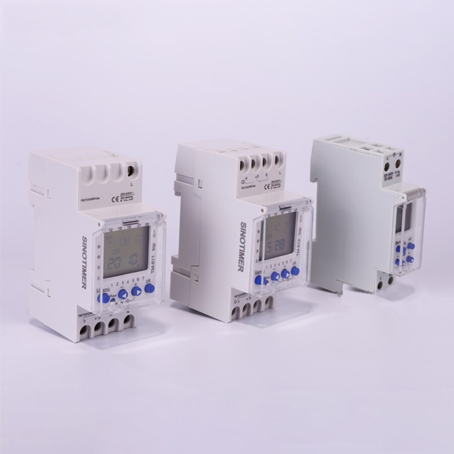 TM611 220VAC 16A One Channel 5PINS 7 Days 24hrs Pr... – Grandado