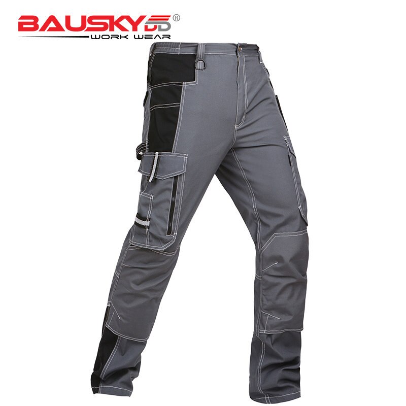 Bauskydd Construction Work Pants Men Hi Vis Workwe... – Vicedeal