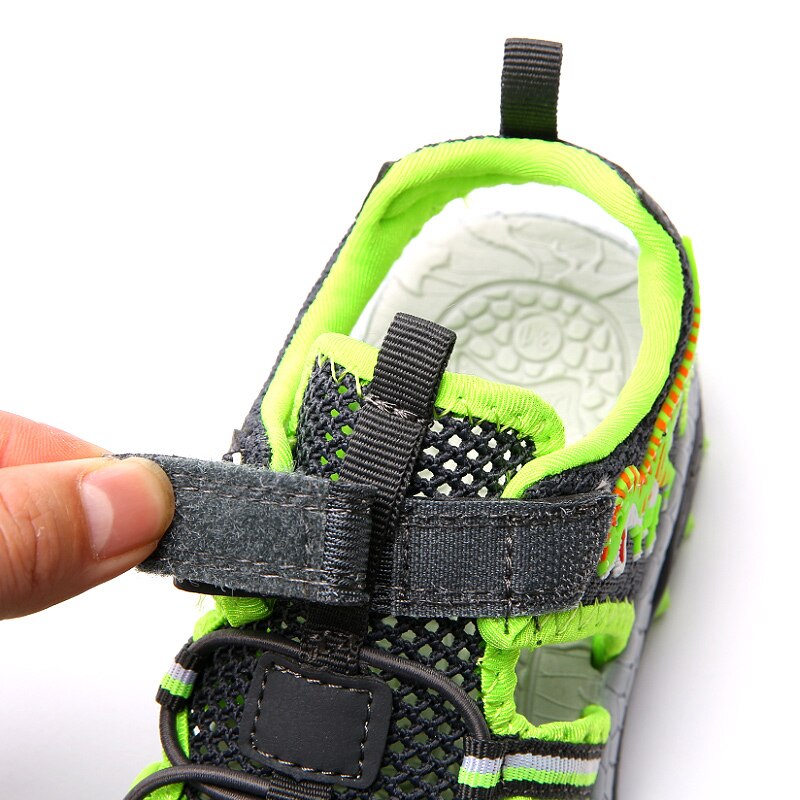 Summer Beach Children Shoes LED Light Up Boys Sand... – Grandado