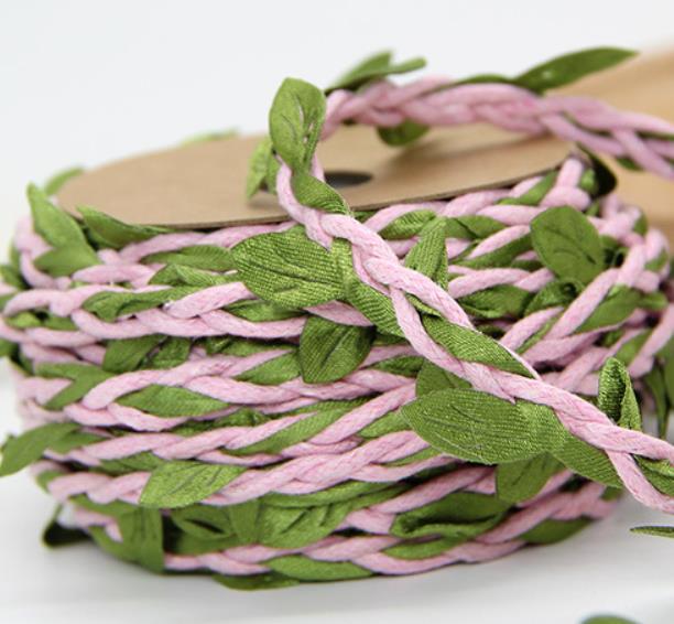 100meters Natural Jute Twine Burlap Leaf Ribbon wi... – Grandado