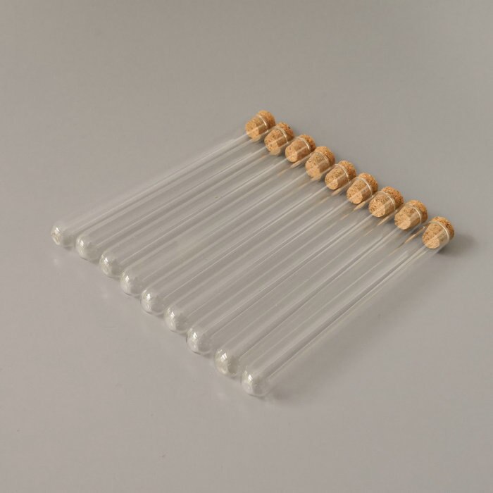 50pcs/lot round bottom tube cork tube 10*100mm hig... – Vicedeal