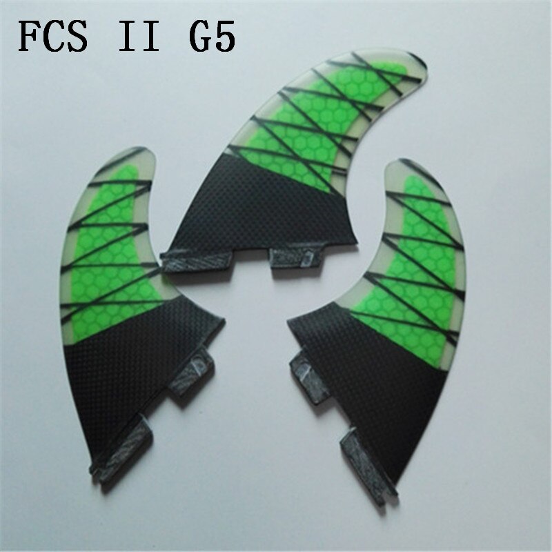 srfda surfboard fin FCS II G5 surf fins with fiber... – Vicedeal