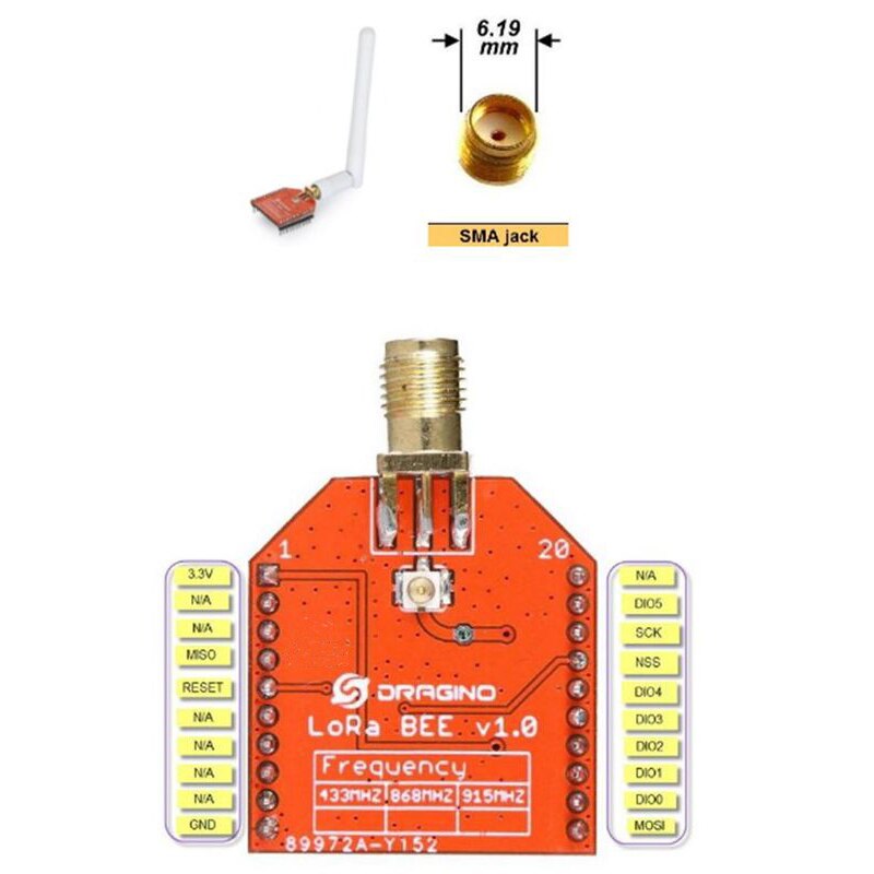 LoRa Bee Module IoT Wireless Sensor Network Applic... – Vicedeal