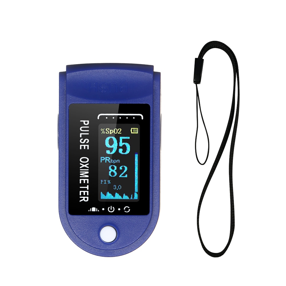 Portable Pulsoximeter Finger Pulse Oximeter Blood ... – Grandado