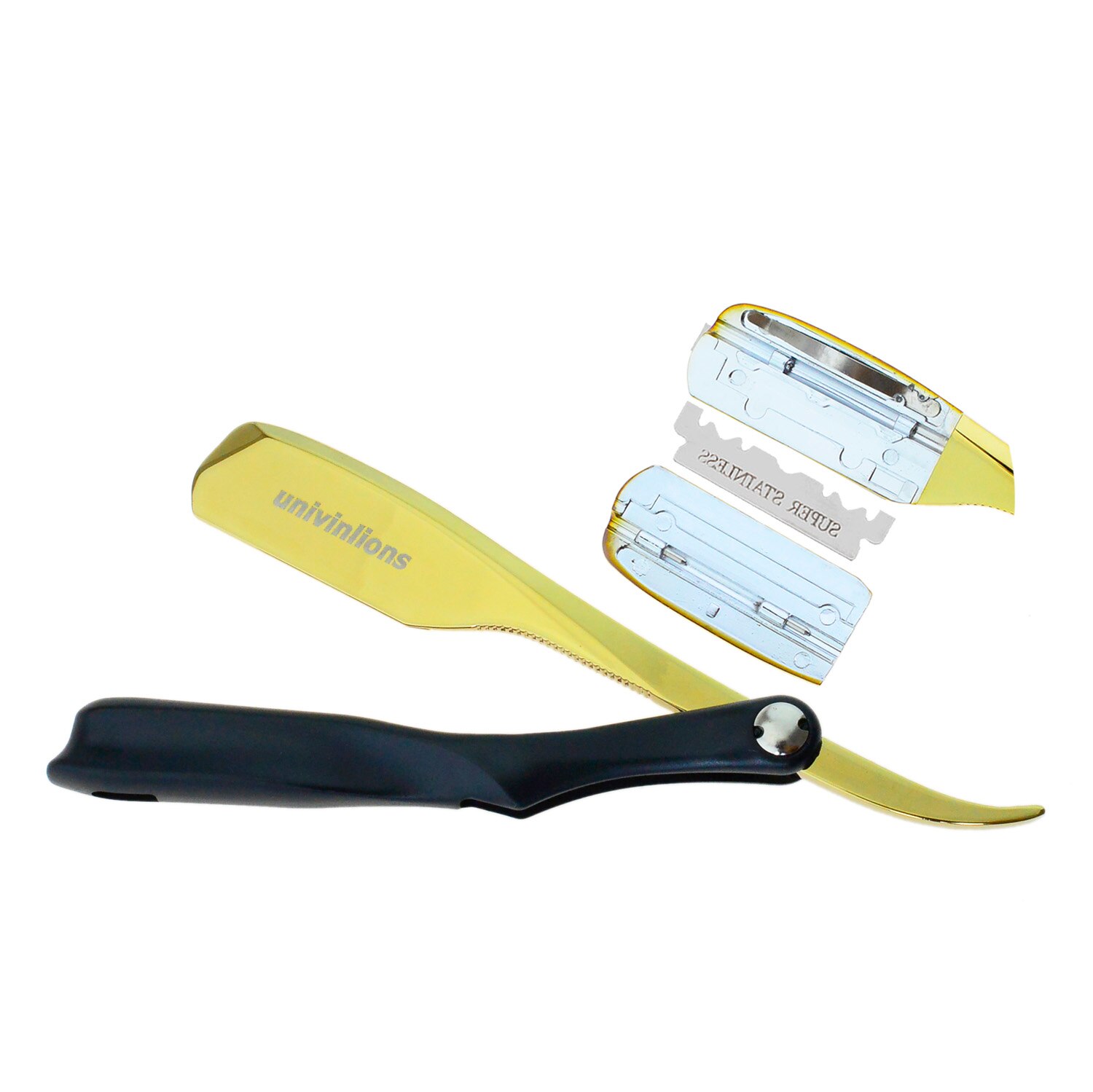 Golden Spring Internal Dural Edge Foldable Razors ... – Grandado