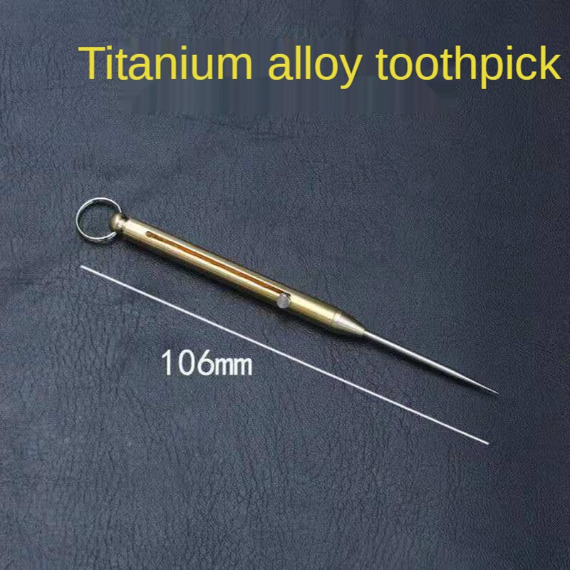 Telescopic Titanium Alloy Integrated Toothpicks Ou... – Vicedeal