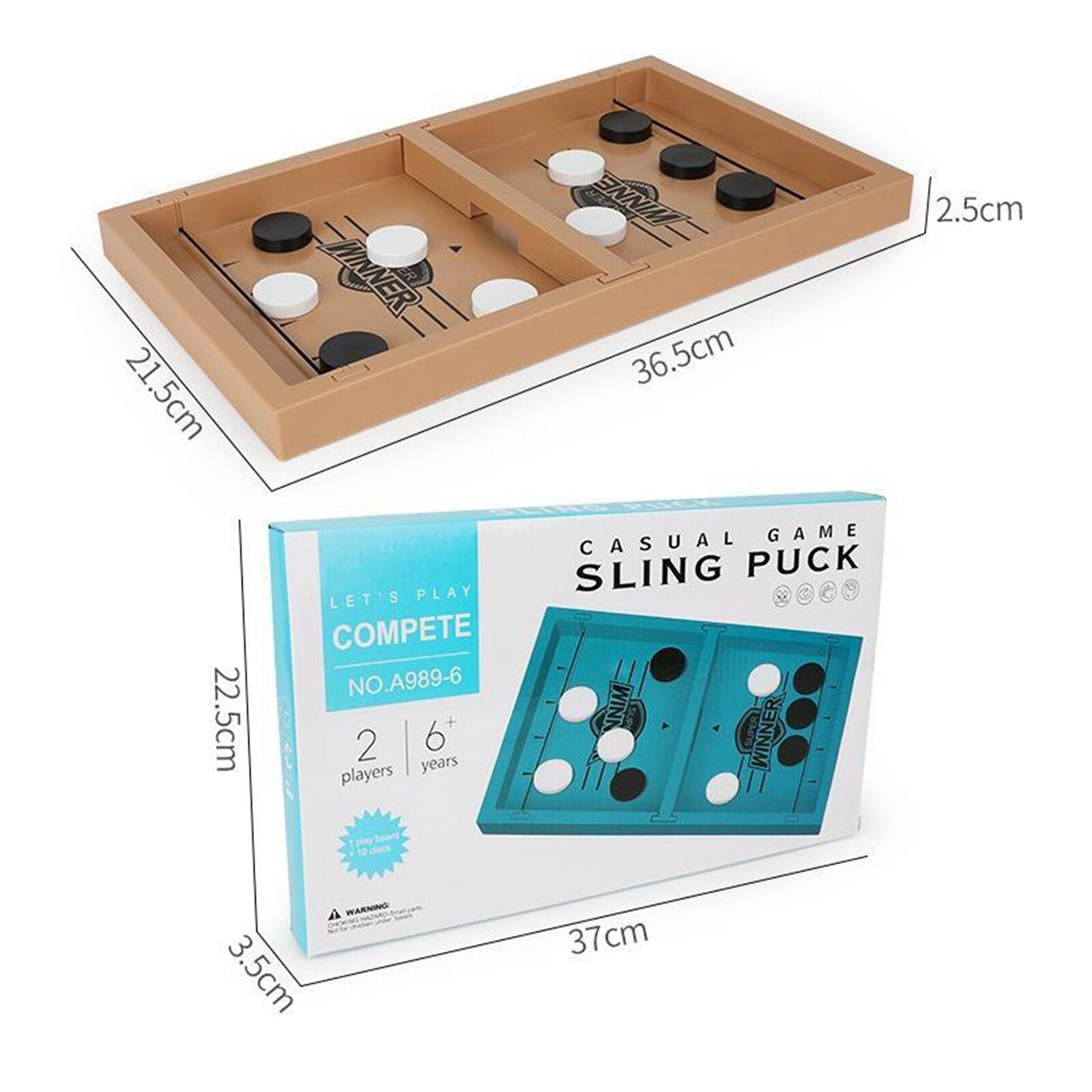 Fast Sling Puck Game, Board Games Toy, Paced Winne... – Grandado
