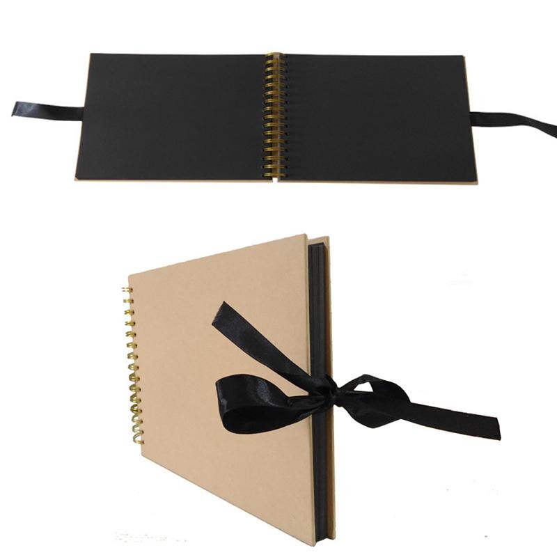 80 Pages DIY Photo Album Scrapbook Vintage Style S... – Grandado