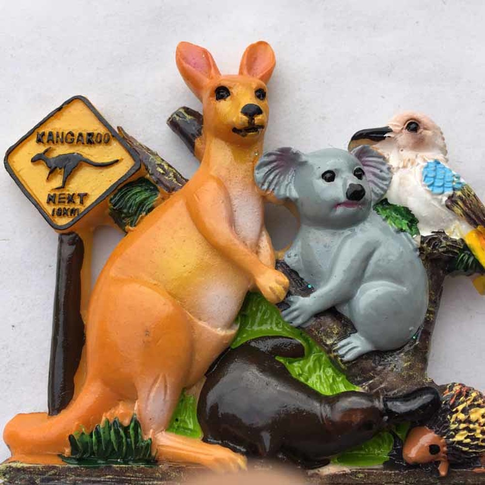 BABELEMI Resin 3D Australia Tourism Souvenir Wildl... – Grandado