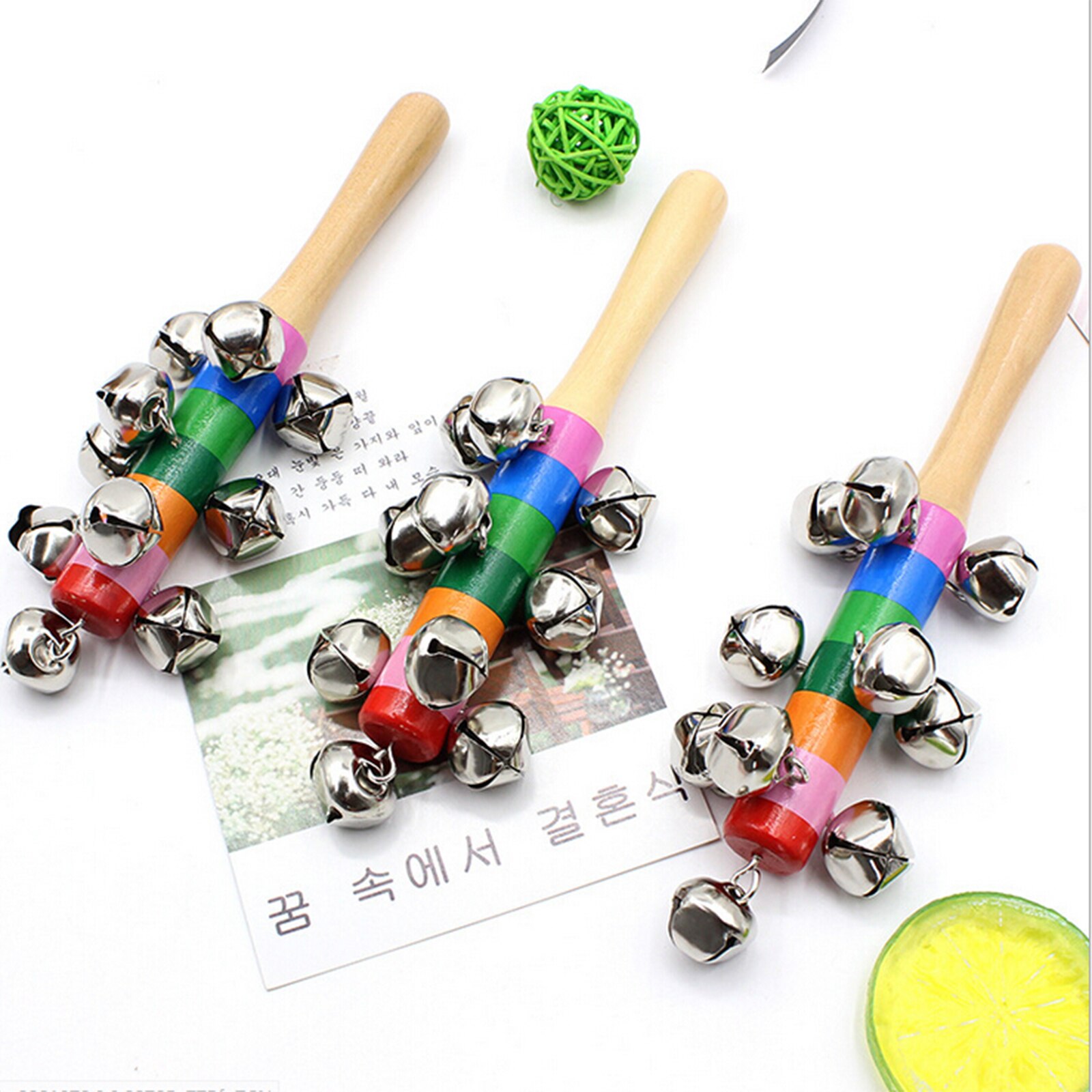 Christmas Hand Jingle Bells Hand Sleigh Bells Rain... – Grandado